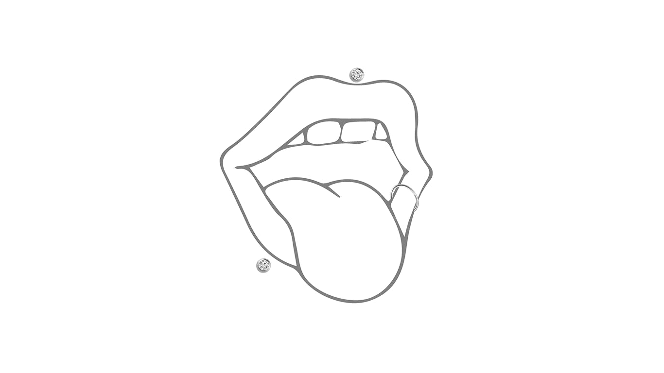 Lip Piercing Jewellery – Keen on Piercing