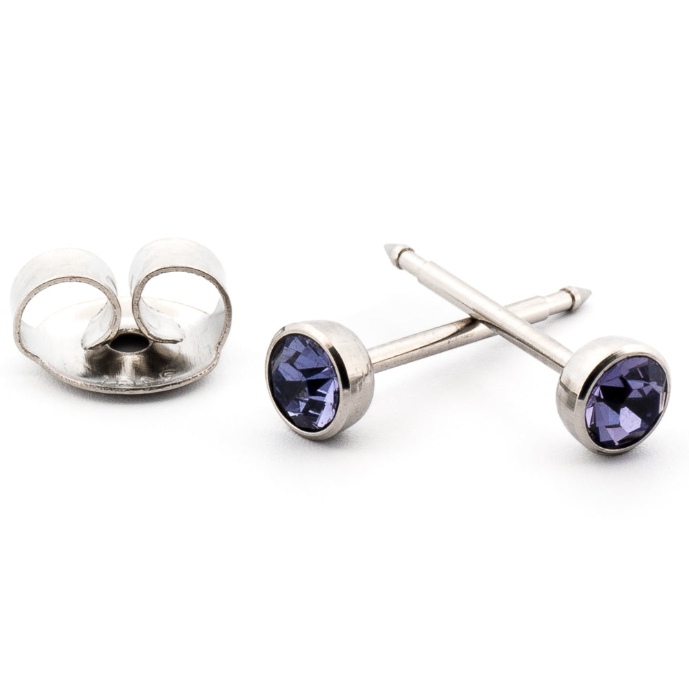 June (Tanzanite) Silver Stud Cartridge – Keen on Piercing