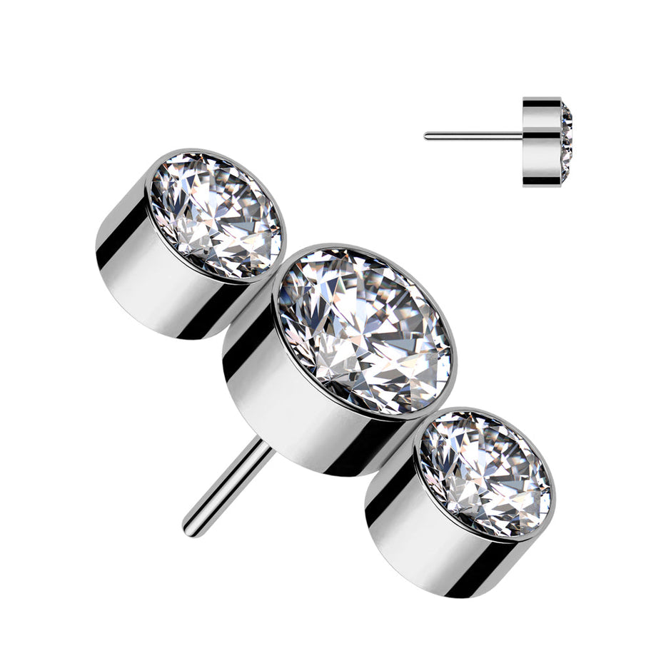 Threadless Tops for Labrets – Keen on Piercing