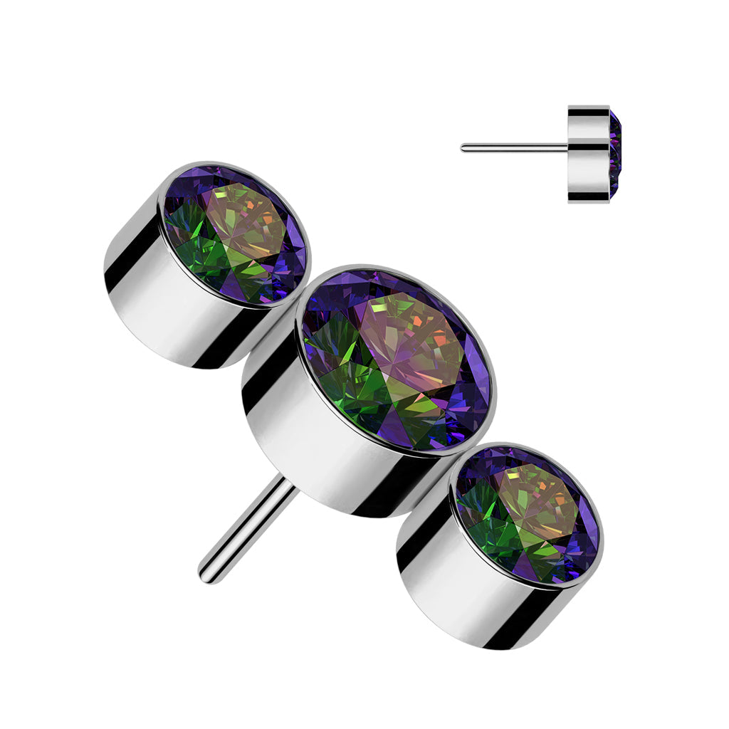 Threadless Tops for Labrets – Keen on Piercing