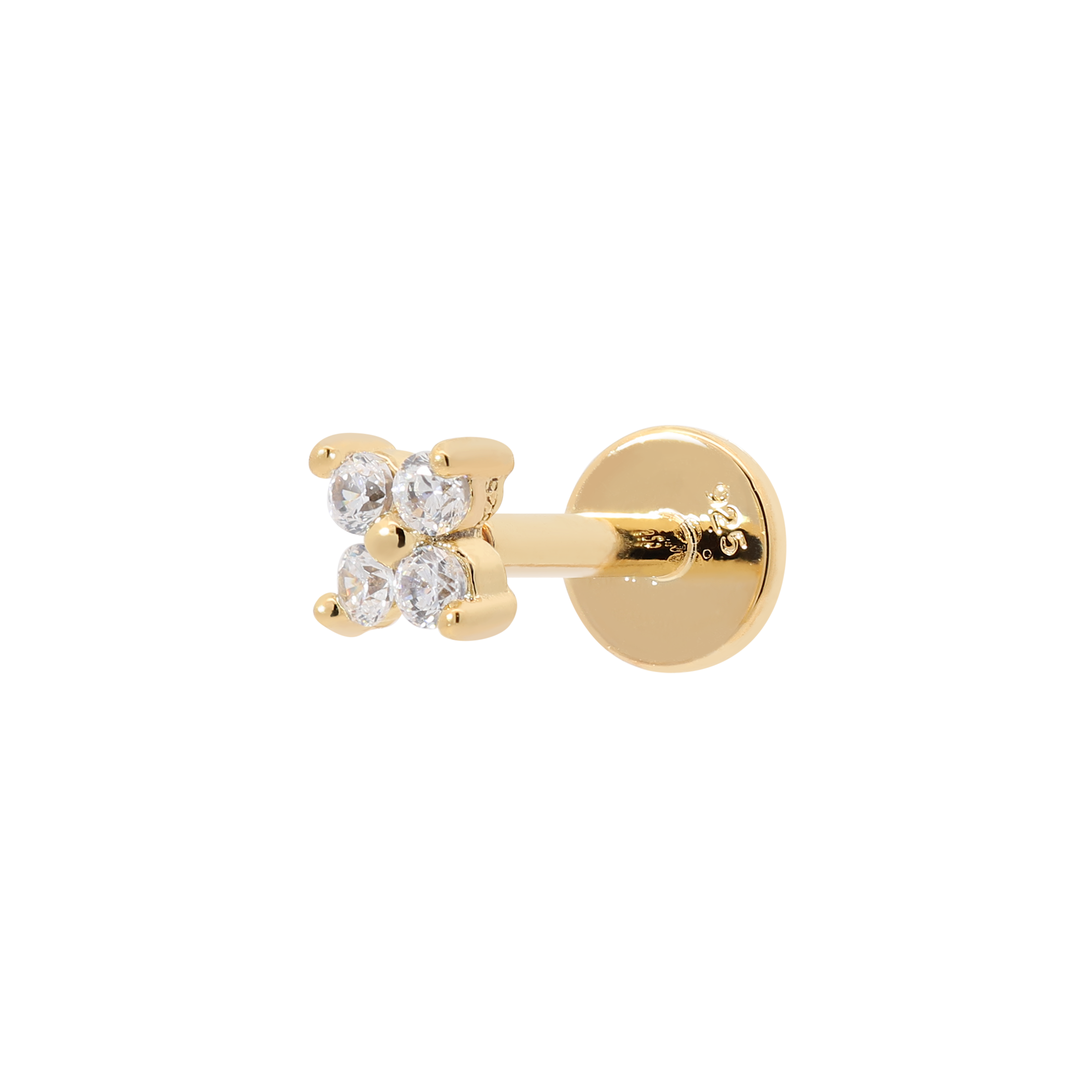 Gold Felicity Earring – Keen on Piercing