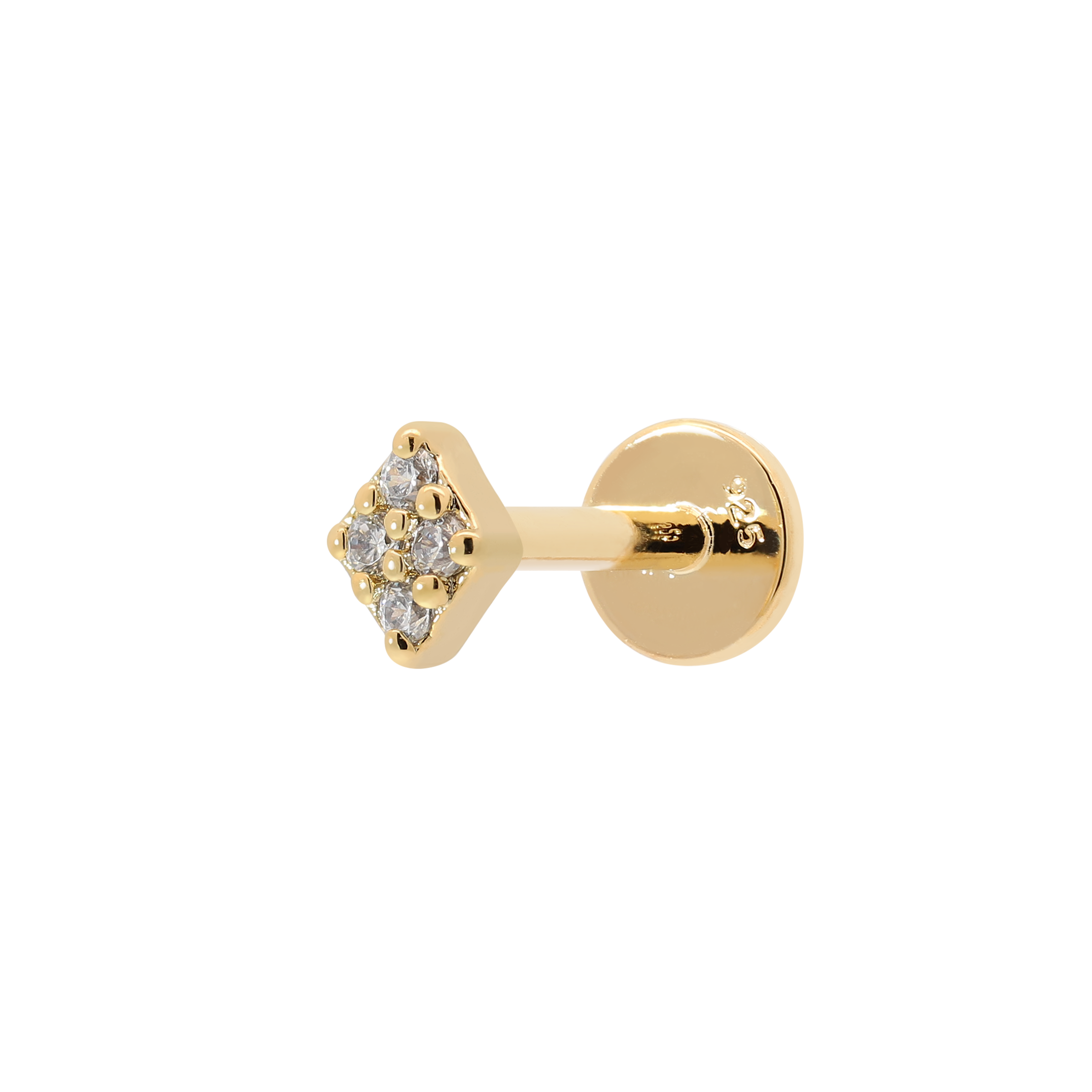 Gold Void Earring – Keen on Piercing
