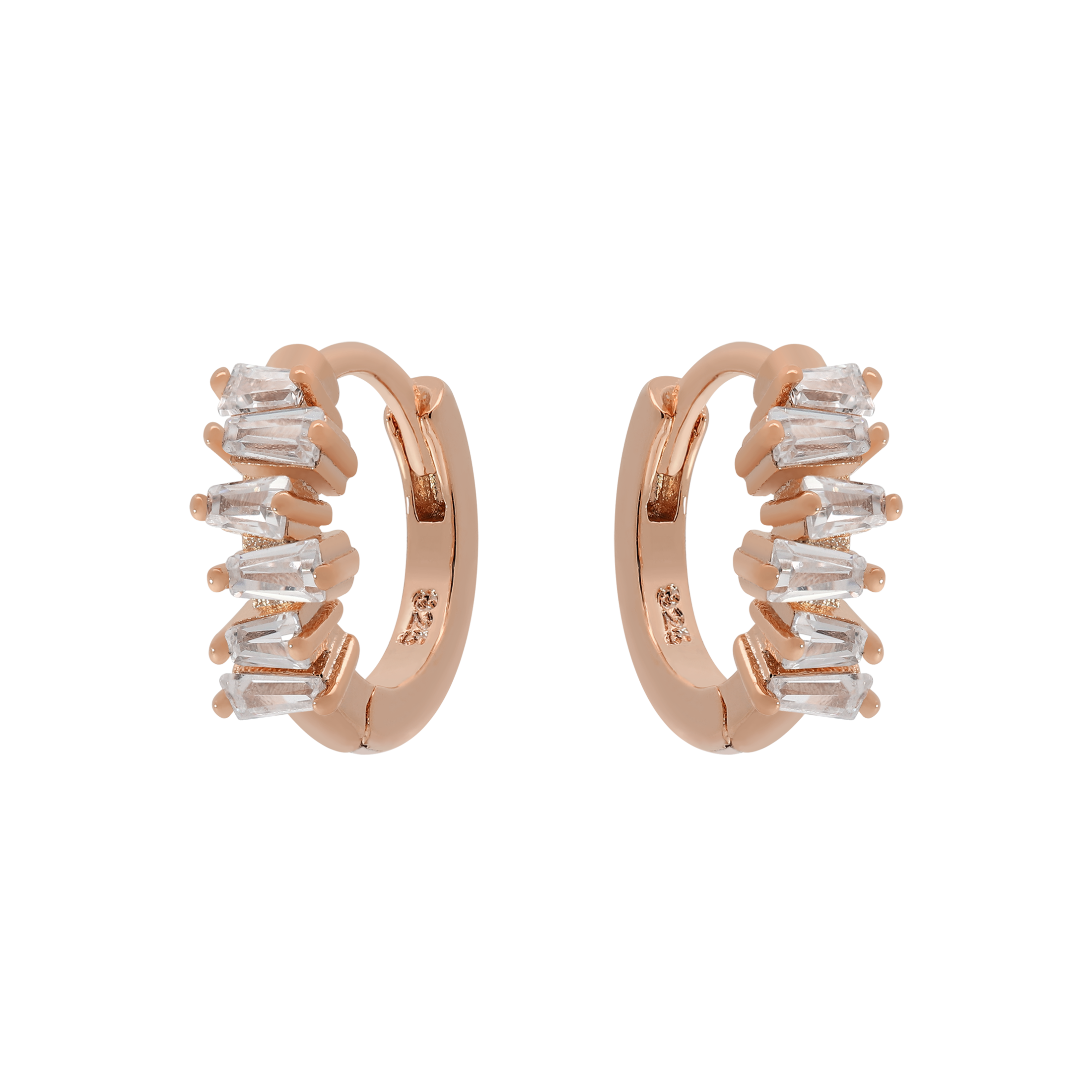 Rose Gold Daphne Huggies – Keen on Piercing