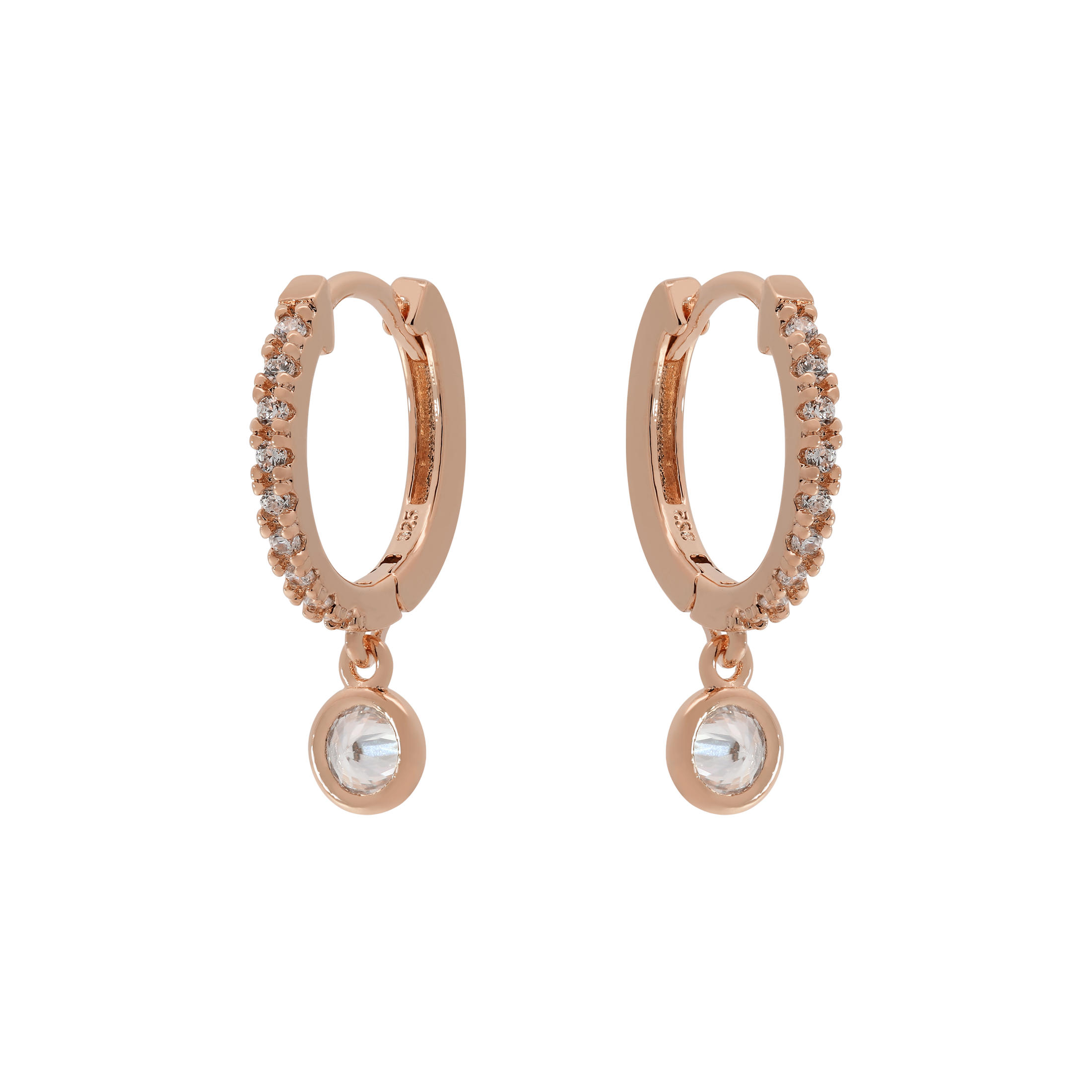 Rose Gold Decadent Huggies – Keen on Piercing