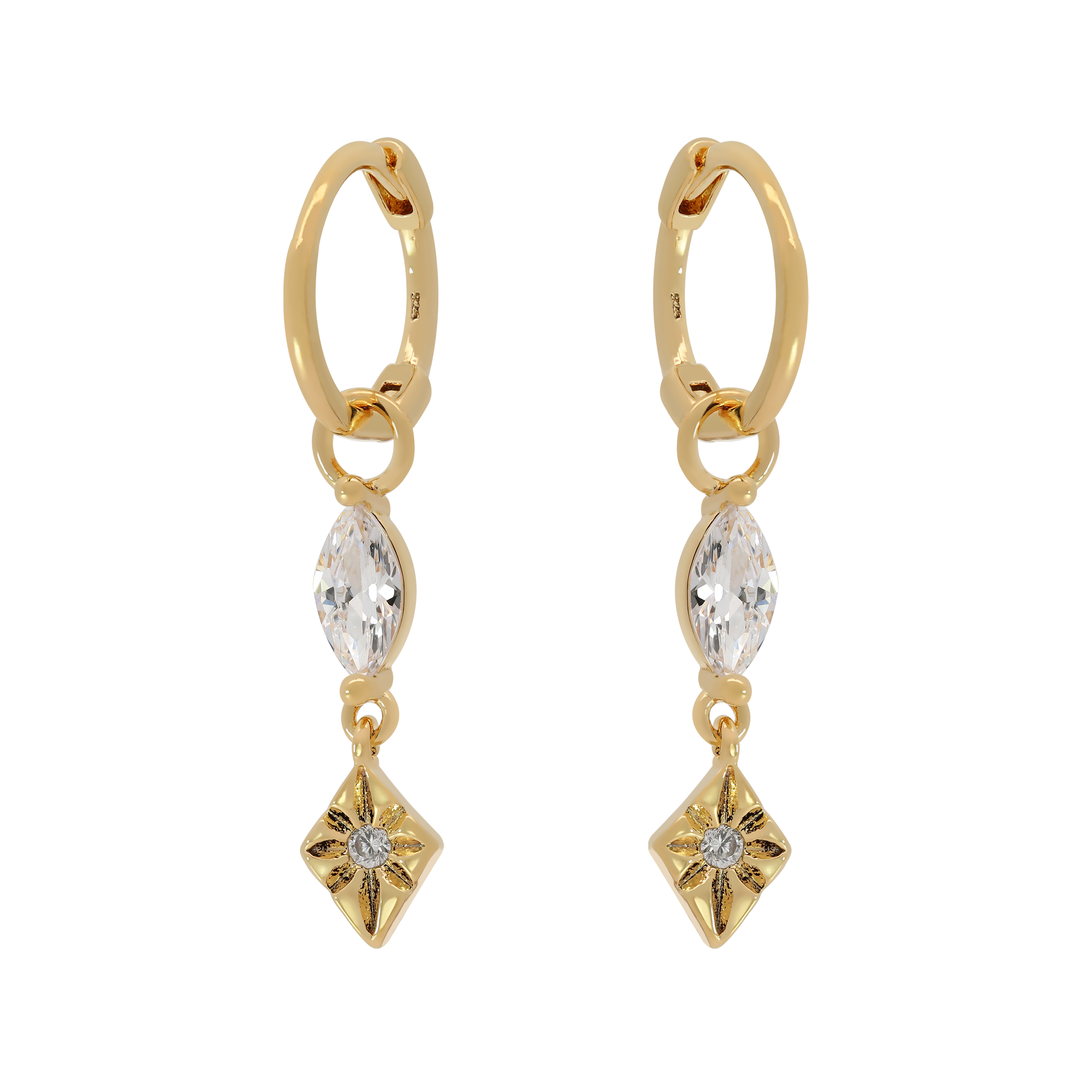 Gold Legacy Huggies – Keen on Piercing